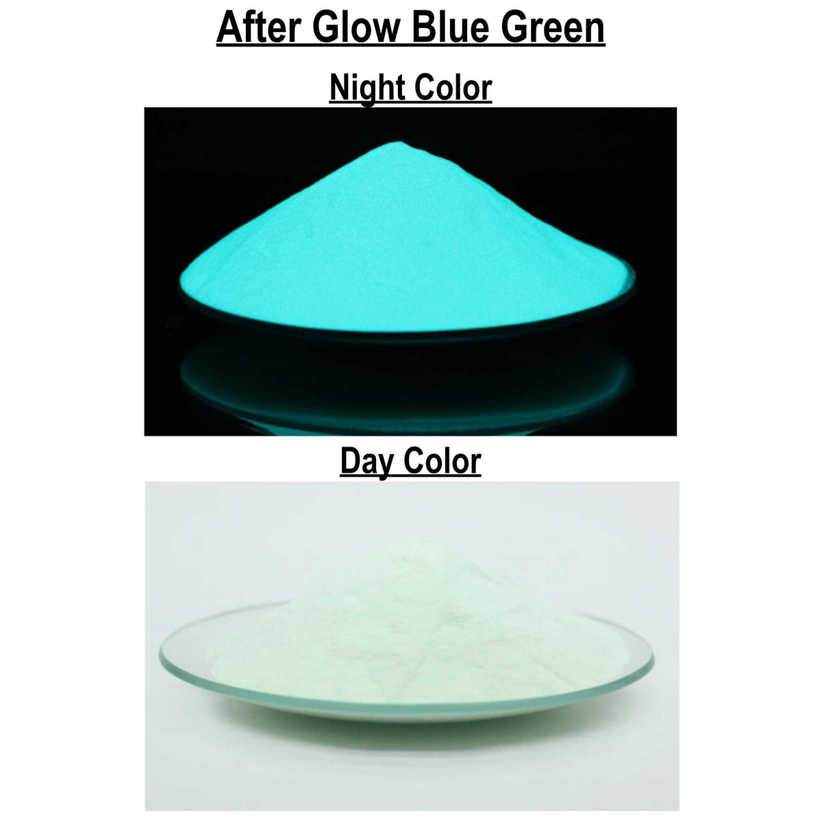Blue Green Glow Powder Pigment – Opal & Findings